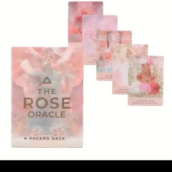 Tarot Cards | Games | New The Rose Oracle Deck 44 Cards With Brief ...